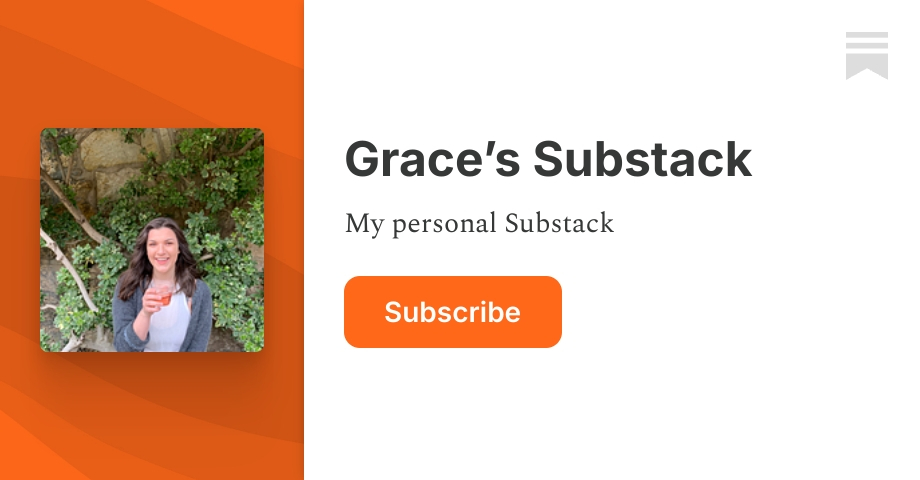 Grace’s Substack | Grace Hawkins | Substack