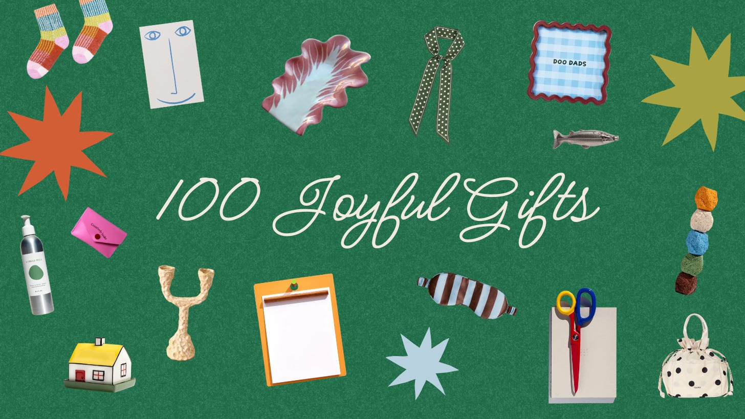 100 joyful gifts for everyone you love - by Daniela Araya