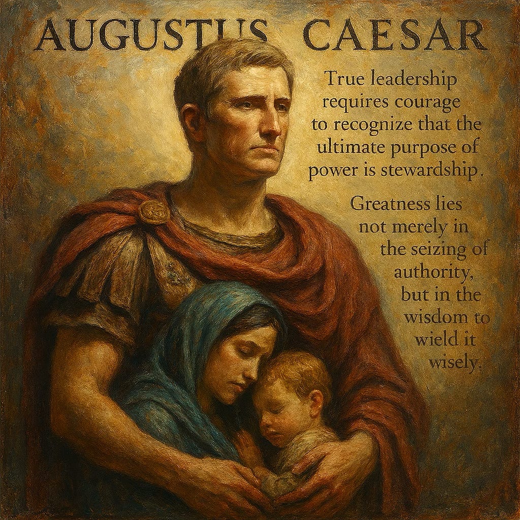 The Transformation of Augustus Caesar: From Ruthless Ambition to ...