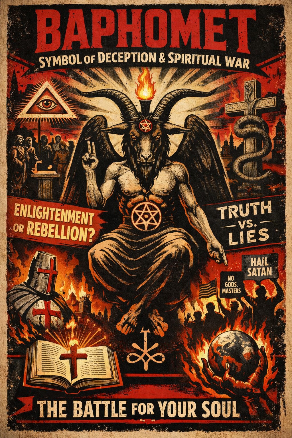 BAPHOMET: The Symbol of Hidden Power, Spiritual Deception, and the War ...