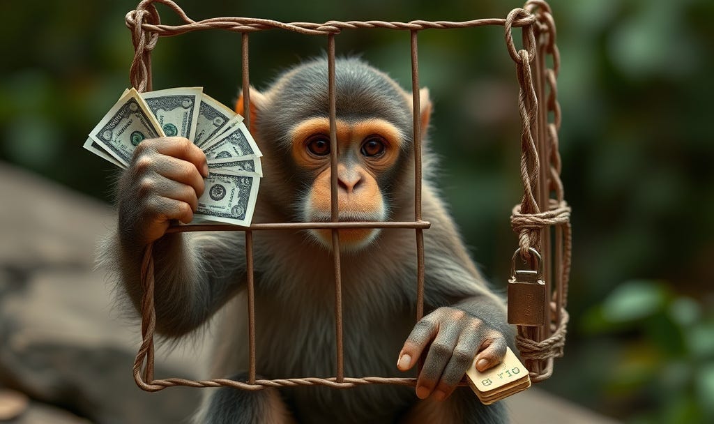 The Monkey Trap - by JOHN ALT - Paying for It
