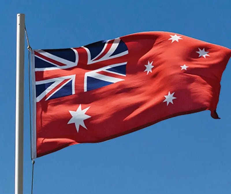 Seeing Red: Australia's Forgotten Flags - by Darren Kelly