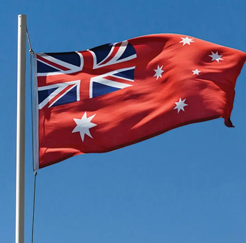 Seeing Red: Australia's Forgotten Flags - by Darren Kelly