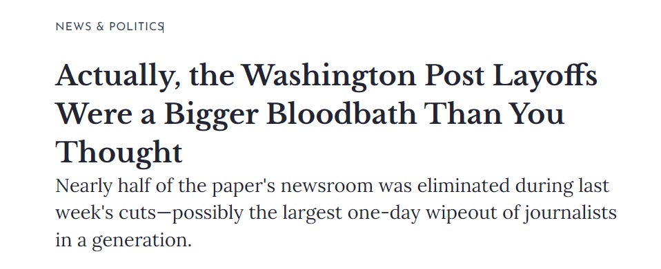 Journalism is dead, long live journalism - by Alex Berenson