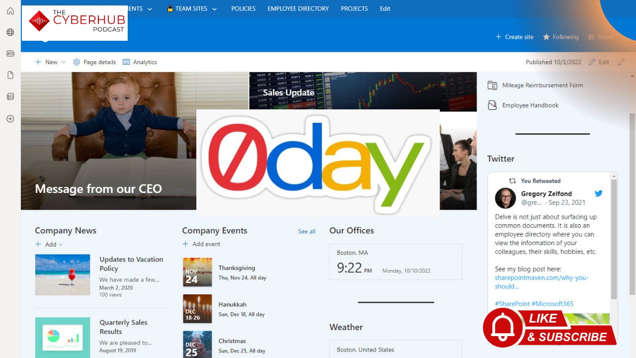 SharePoint Zero-Days Exploit 85+ Organizations Worldwide, Singapore Accuses Chinese Hackers of ...