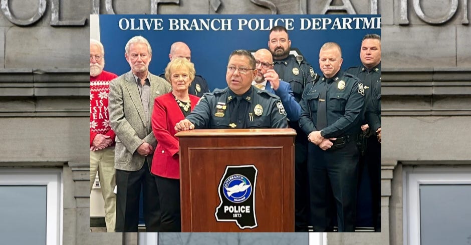 Olive Branch gets a new Police Chief! - by Regina