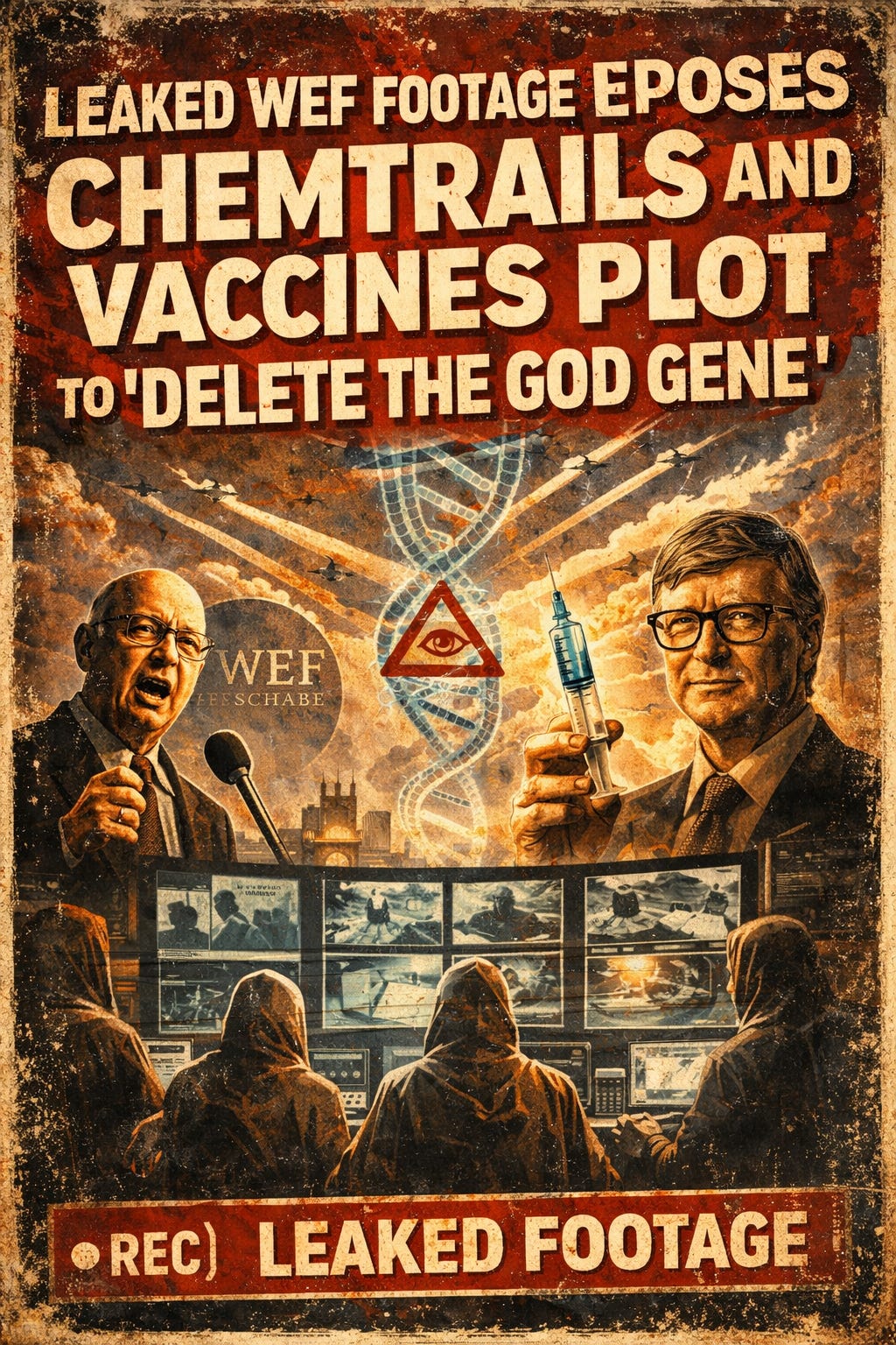 Leaked WEF Footage Exposes Chemtrails and Vaccines Plot to 'Delete the ...