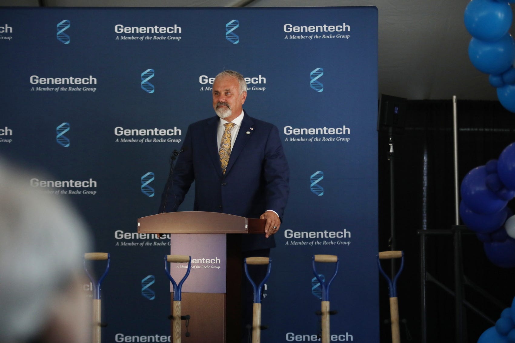 Genentech Breaks Ground on $700M Biotech Facility in Holly Springs