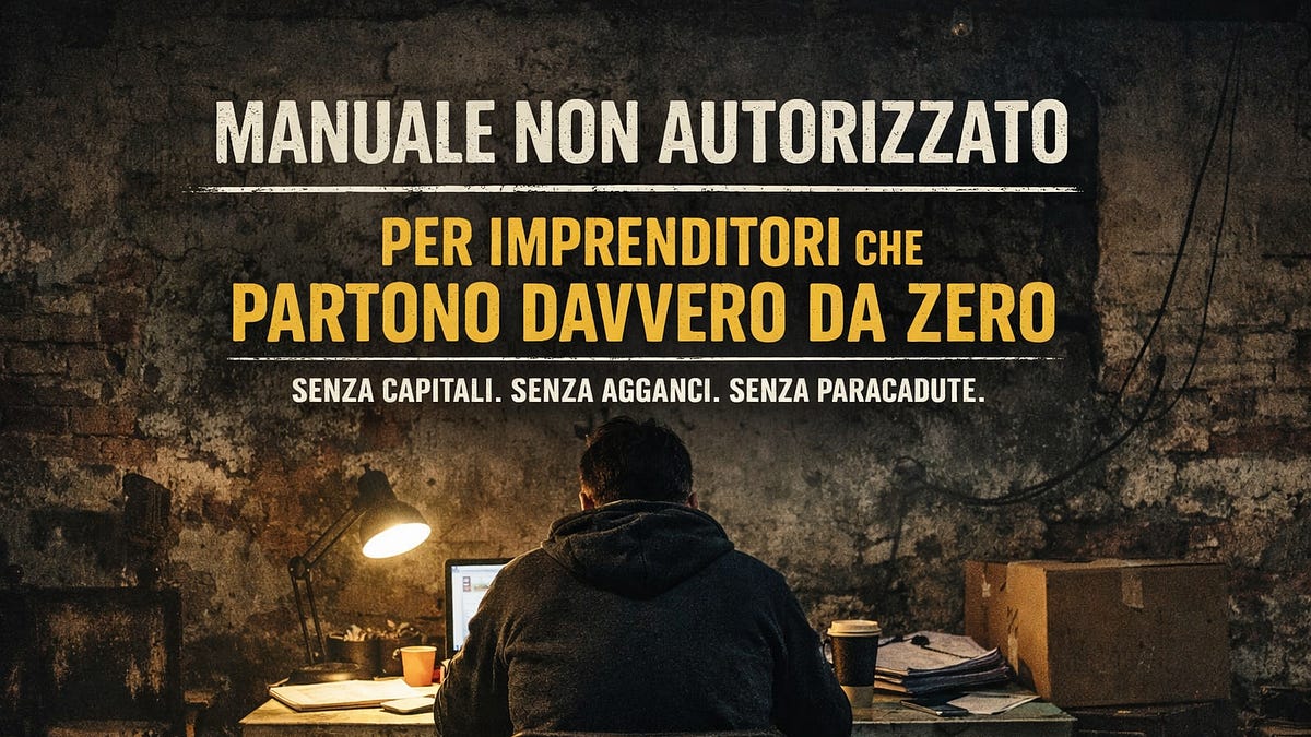 Comments - Manuale non autorizzato per imprenditori che partono DAVVERO ...
