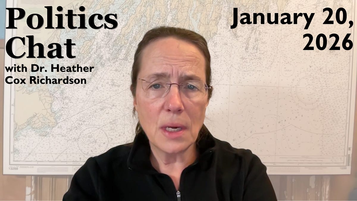 Politics Chat January 20 2026