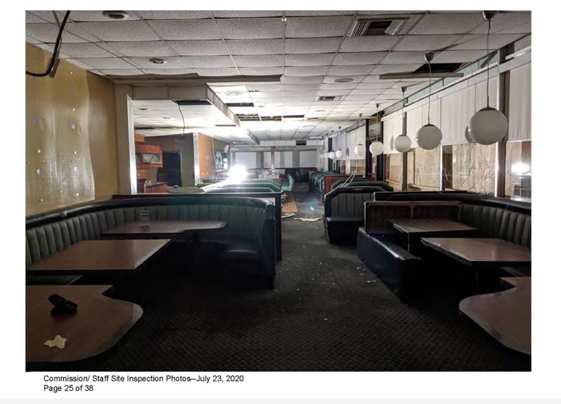 First Look: inside the restored Stanley Burke's / Corky's Googie coffee ...