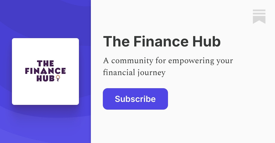 The Finance Hub | Ibukunoluwa Eweje | Substack
