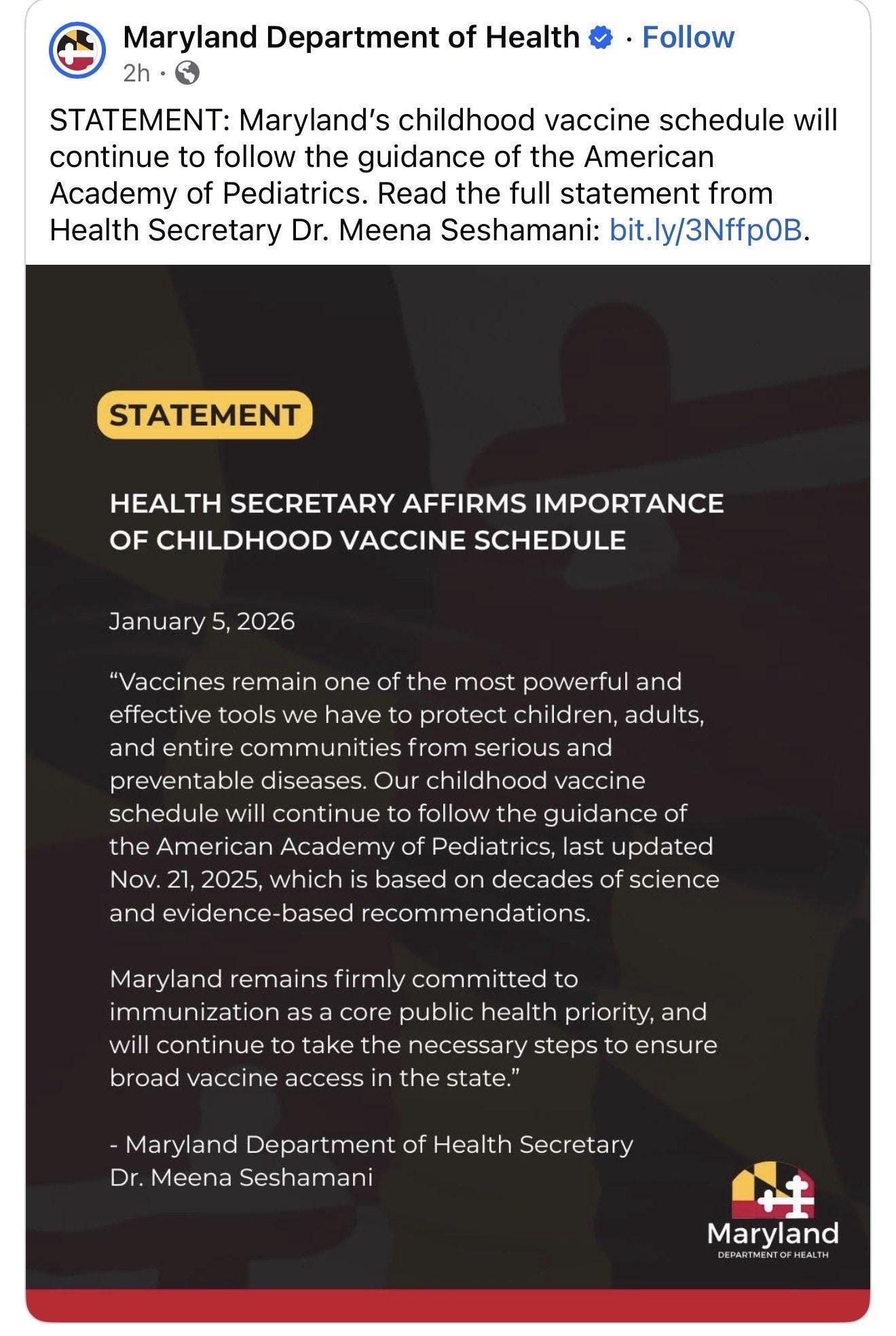 A unilateral change to childhood vaccines: What it means for you
