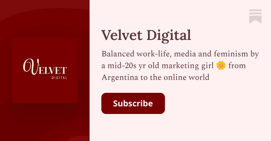 Velvet Digital | Sofía Manera | Substack