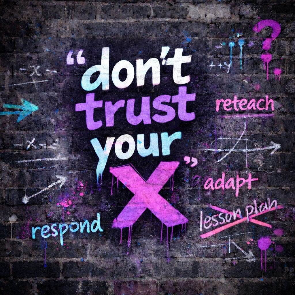 the "i already do that" series: responsive teaching