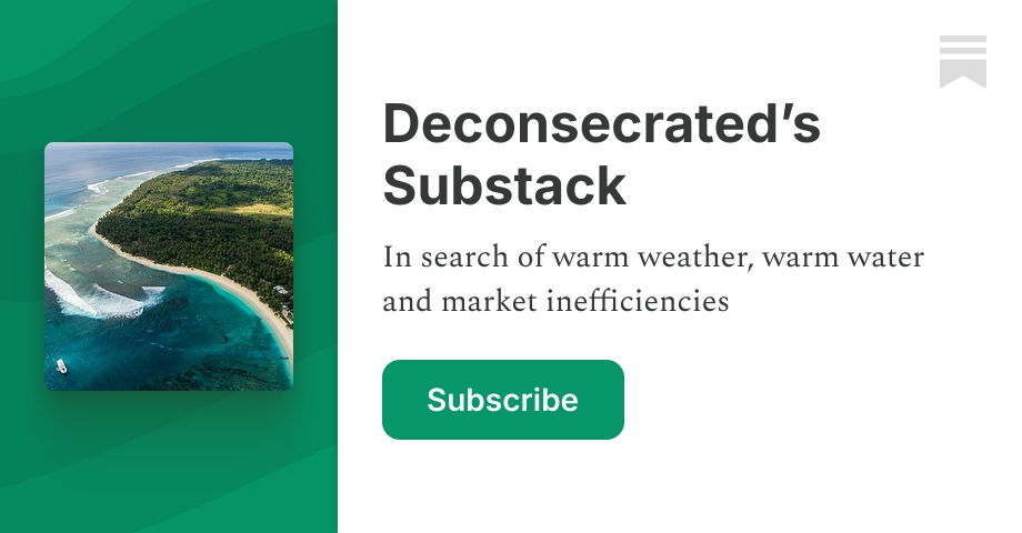 Deconsecrated’s Substack | Substack