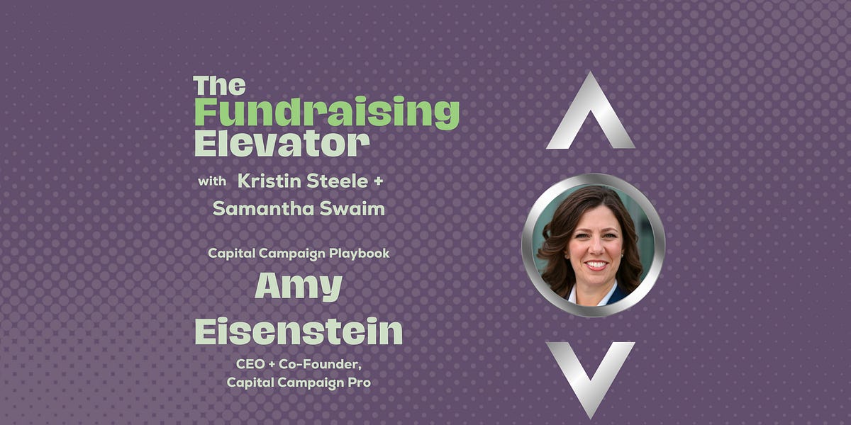 Episode #94 | Capital Campaign Playbook with Amy Eisenstein