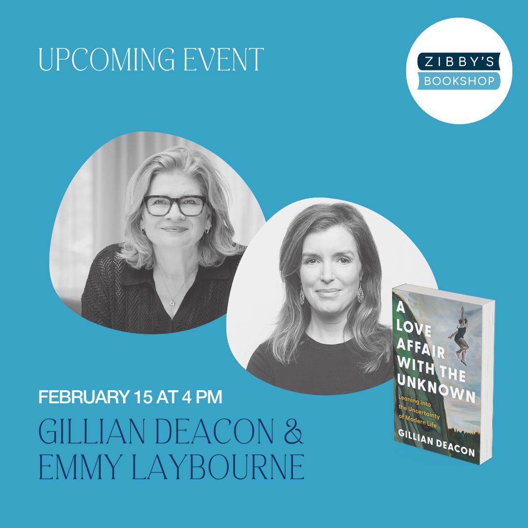 Carney in Davos, me in New York - by Gill Deacon