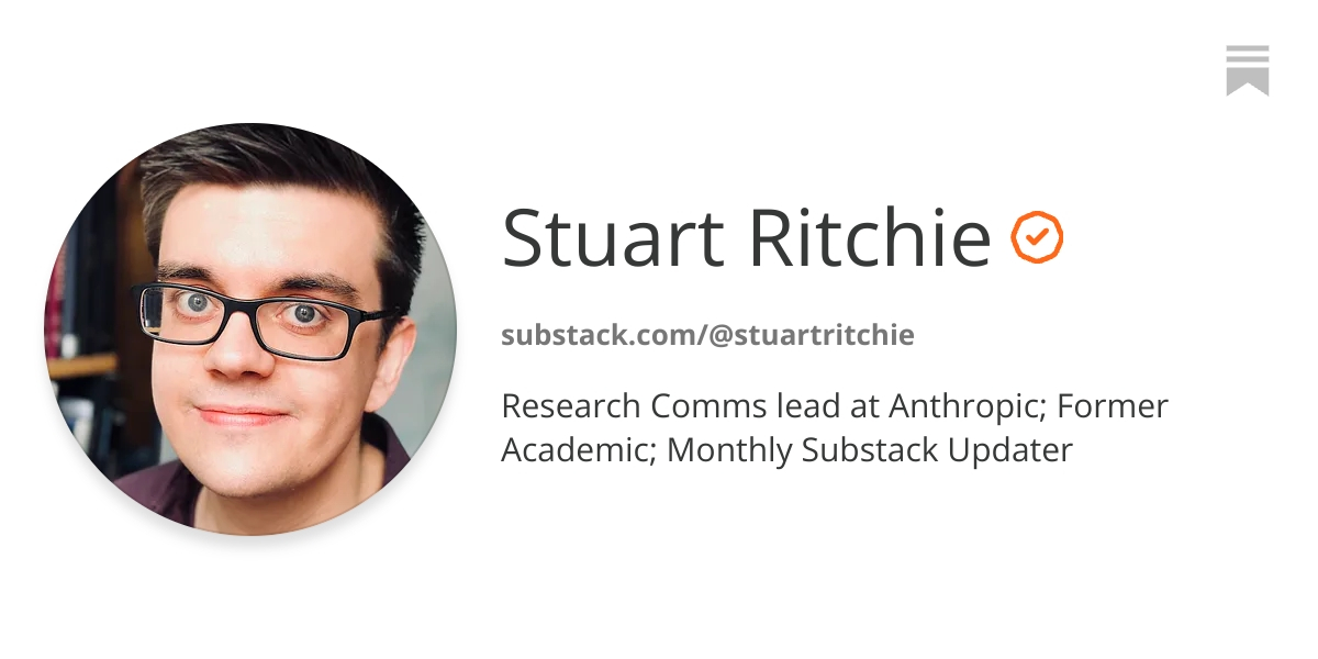 Stuart Ritchie | Substack