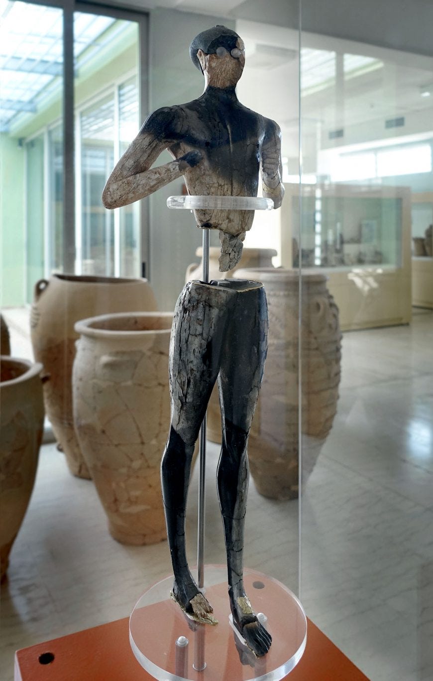 Crete: The Palaikastro Kouros - by Ray Berry