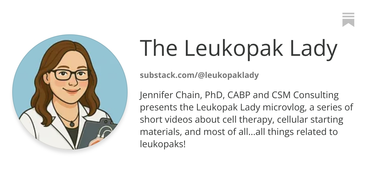 The Leukopak Lady | Substack