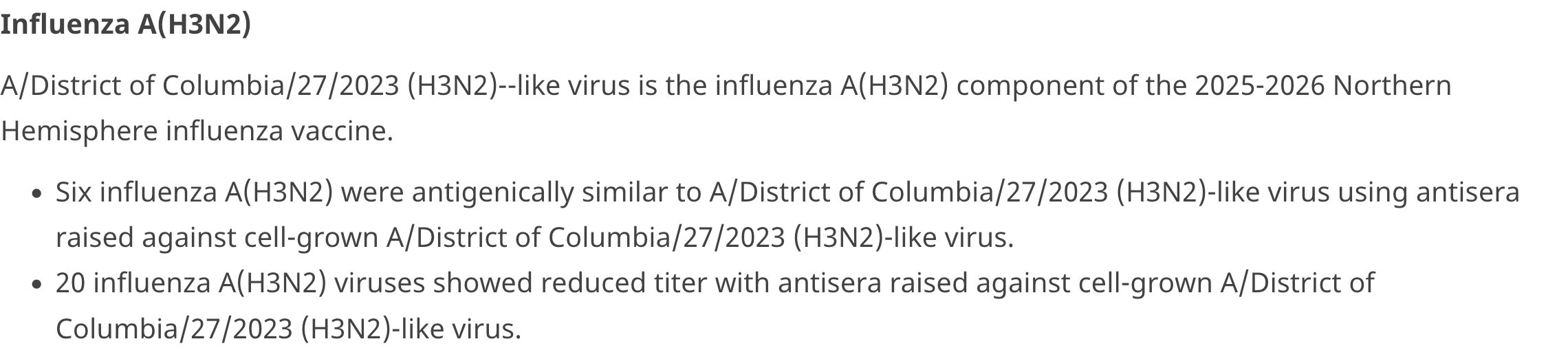 The Real Subtypes of the 2025 Flu Season