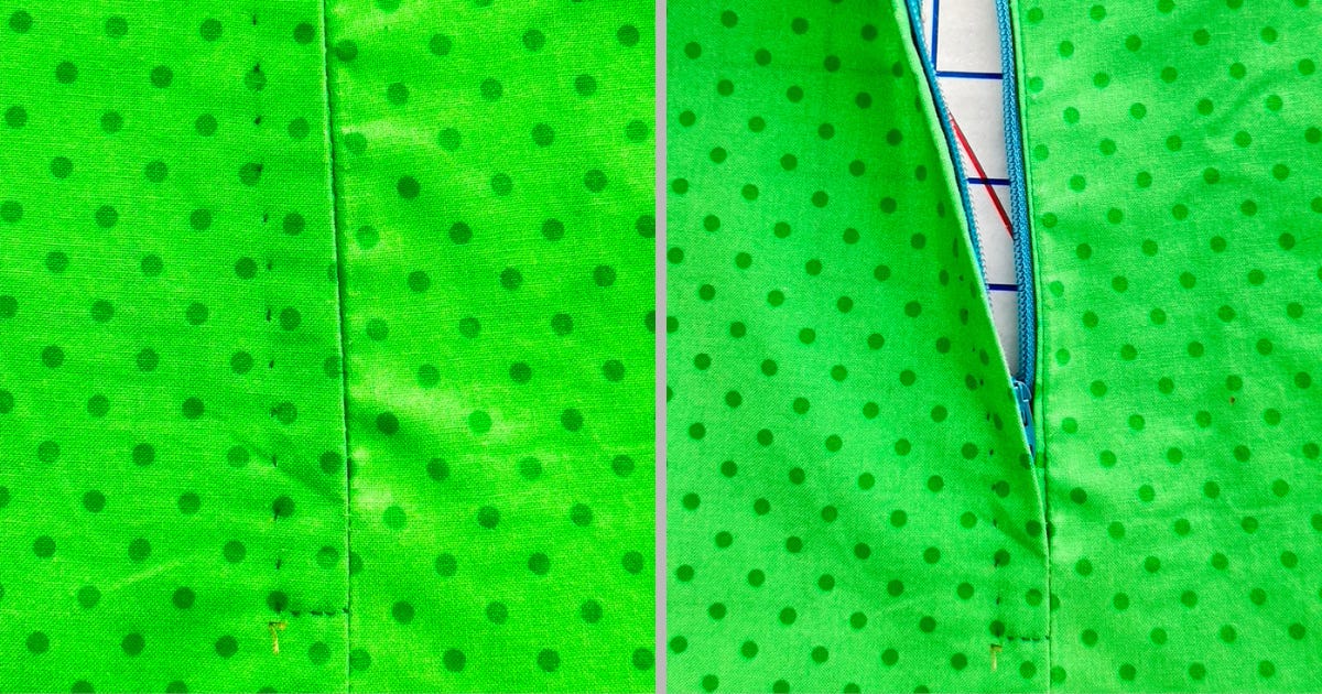 How to Sew a Lapped Zipper: Step-by-Step Couture Tutorial