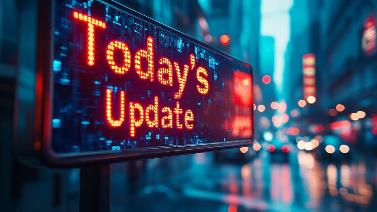 Today's Update 01-20-2025 - by Harry Colt