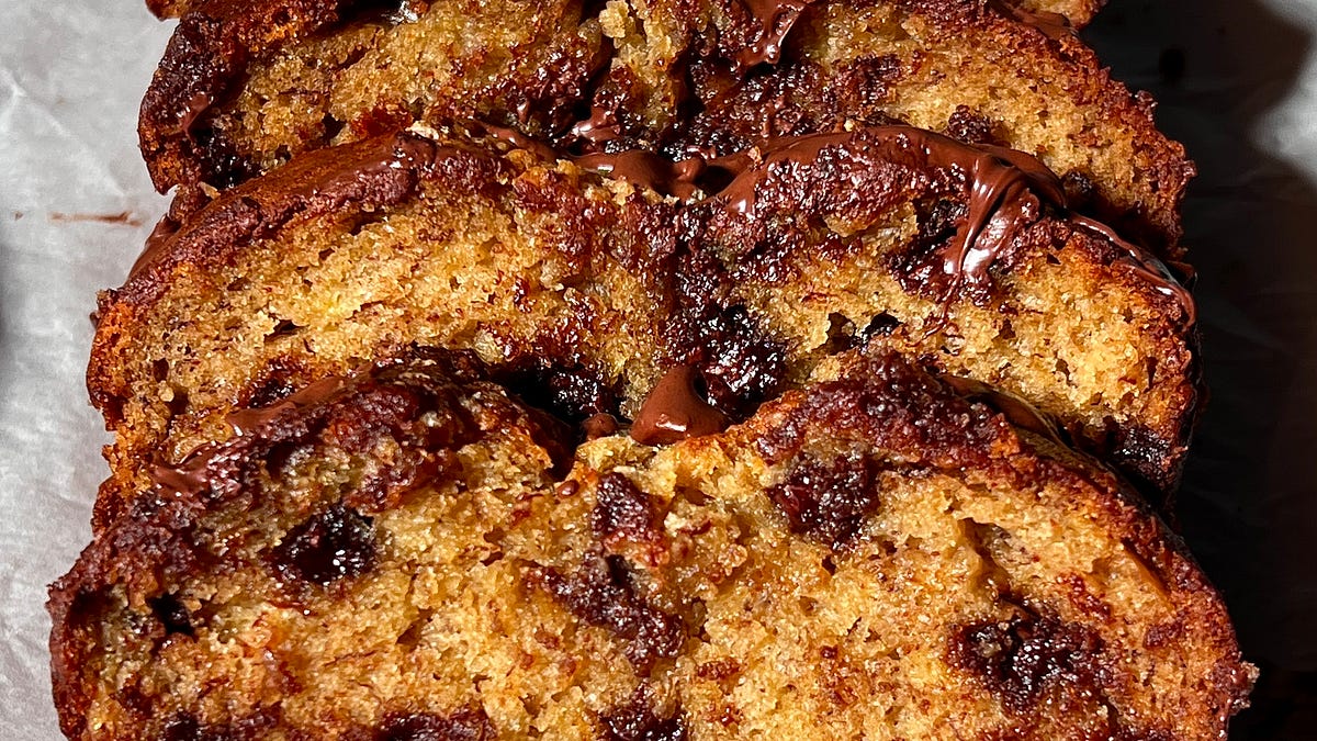 Comments - classic brown butter chocolate chip banana bread