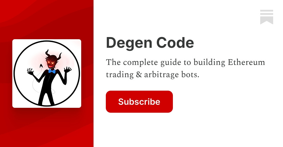Degen Code | BowTiedDevil | Substack