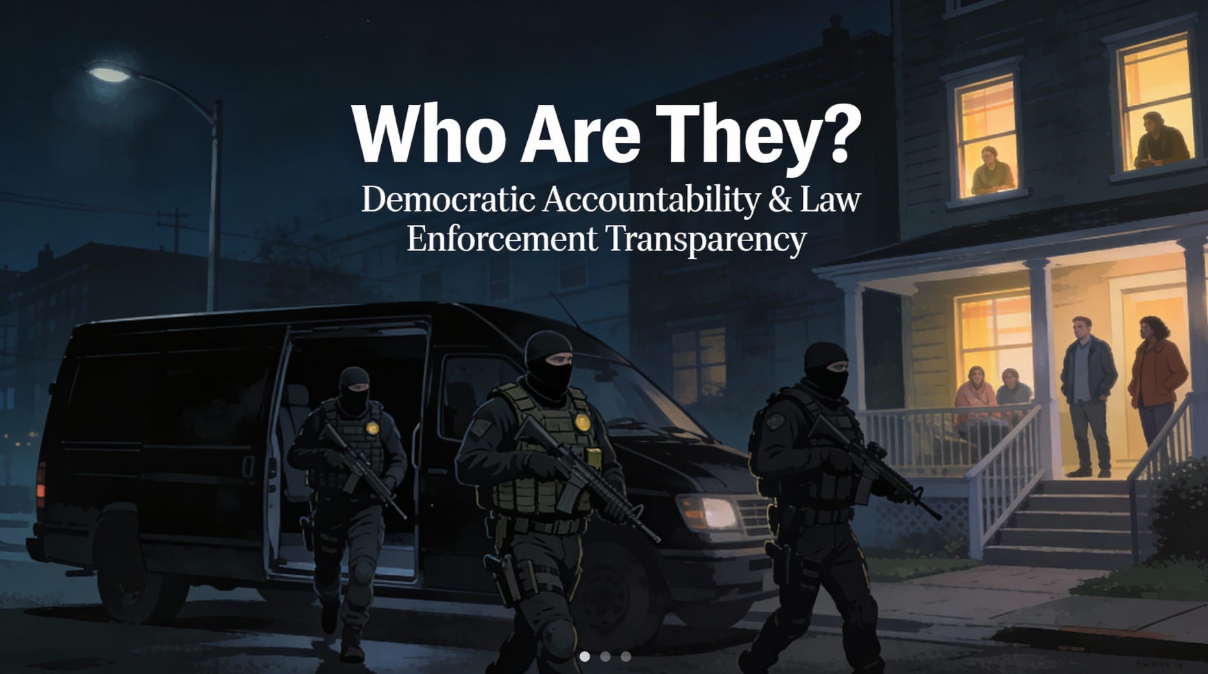 The Masked Men Problem: Reclaiming Law Enforcement from the Shadows