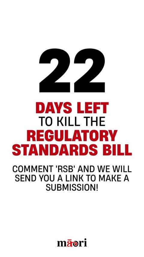 draft regulatory standards bill