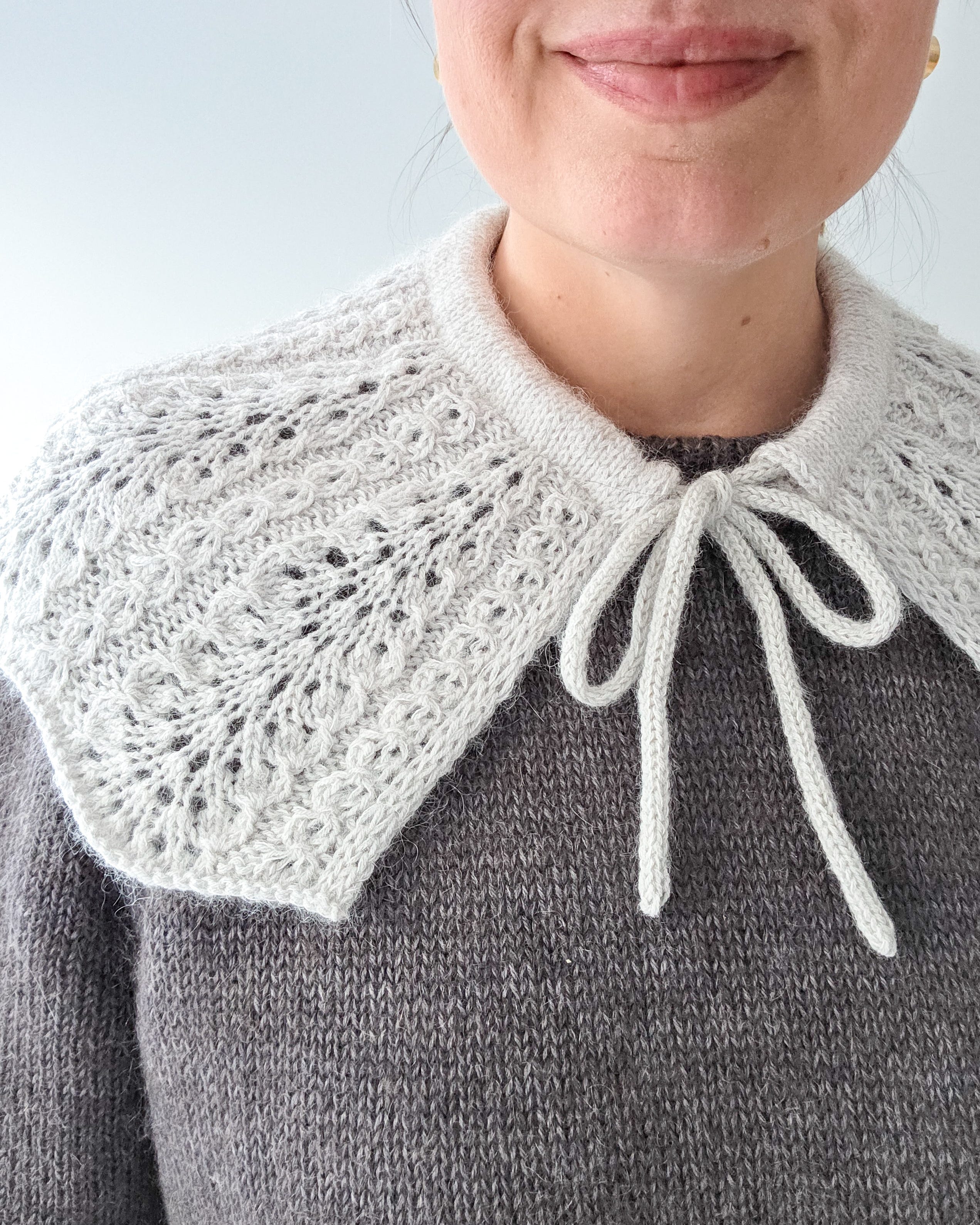 Why I Started Knitting Lace Collars Again