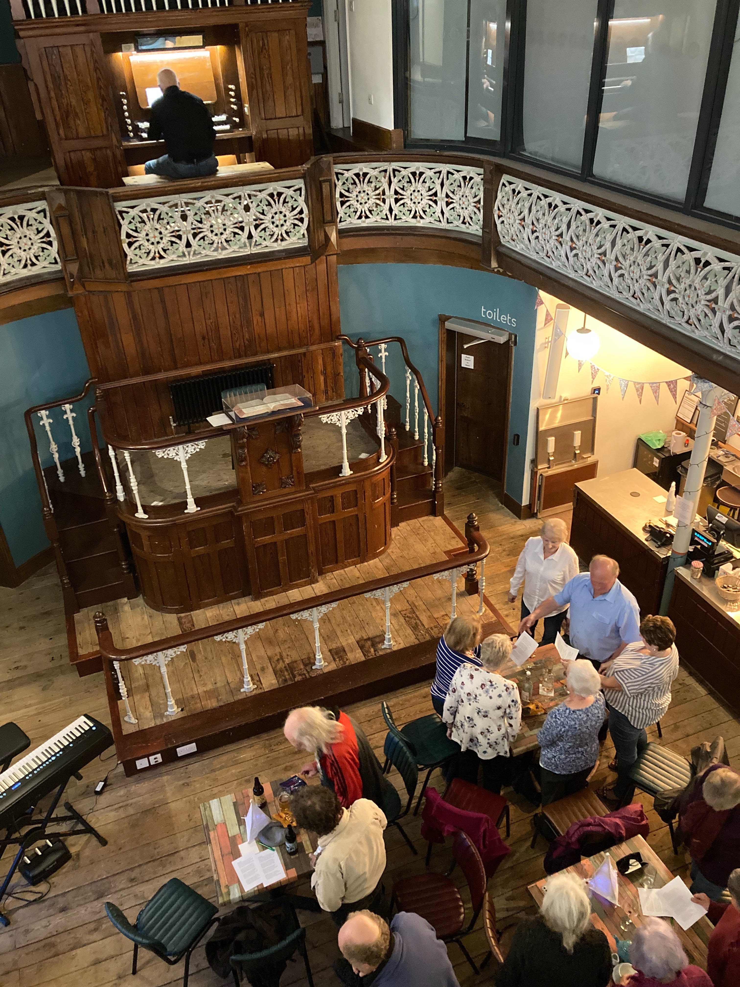 The Hive Nenthead, featuring an organ recital by Brian Cottle