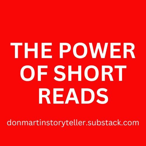 What Is a Short Story? - by Don Martin