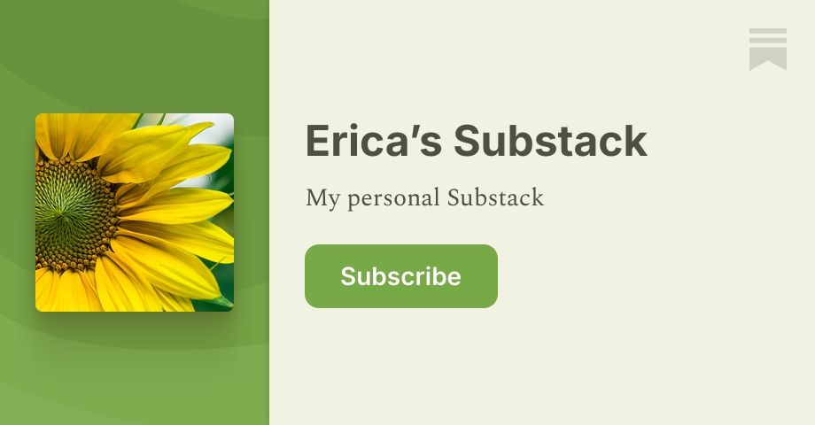 Erica’s Substack | Erica Etelson | Substack