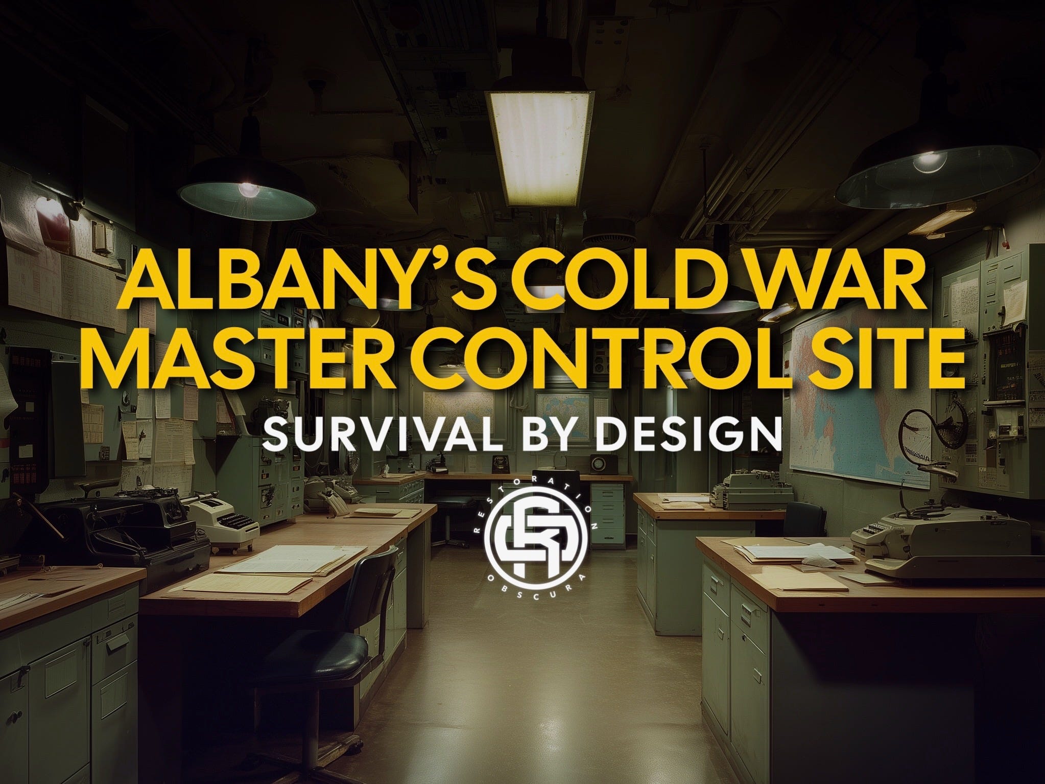 Albany's Cold War Master Control Site - by John Bulmer