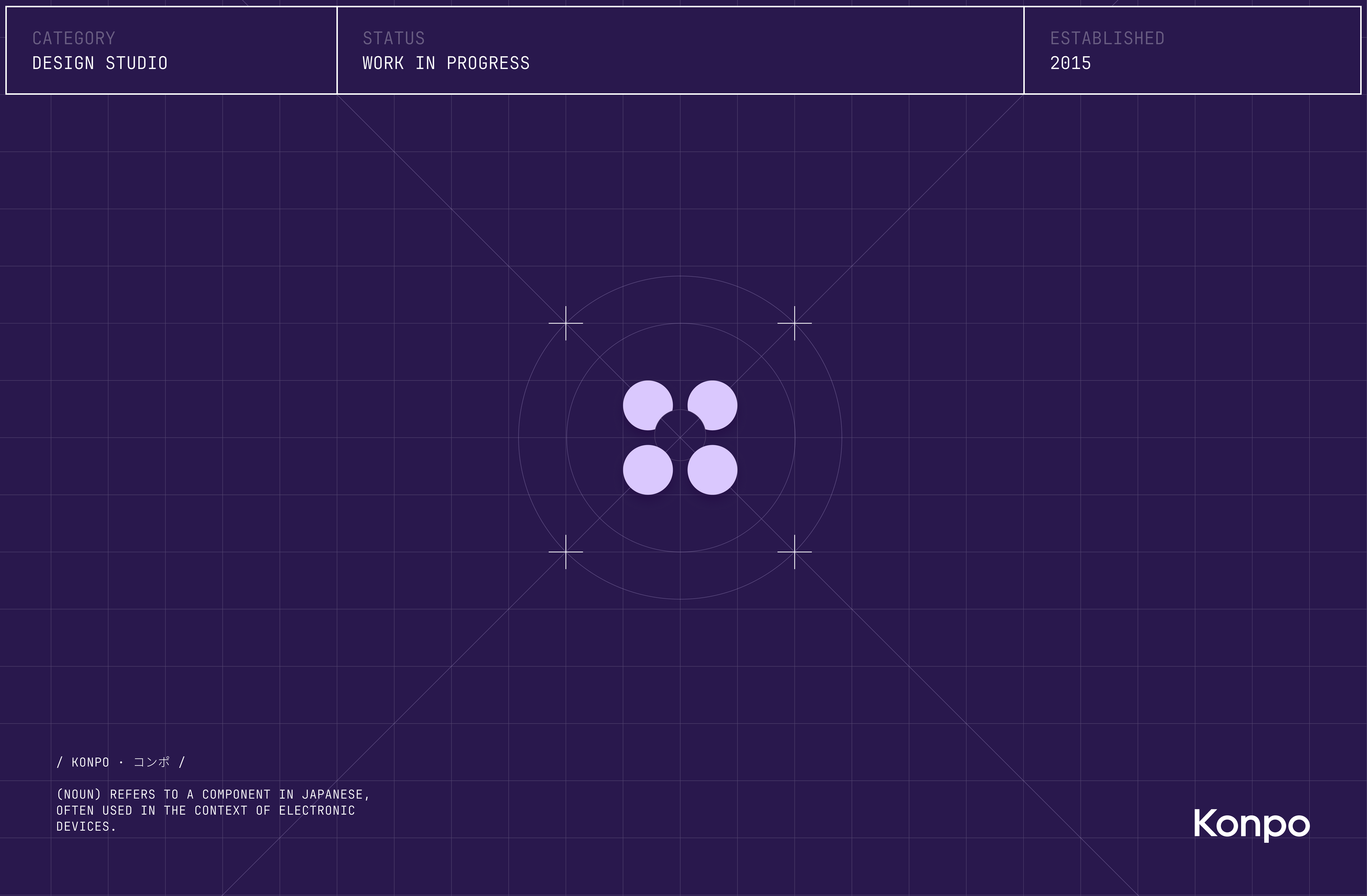 The Studio Manifesto | Konpo Design Studio - by Jean Massad