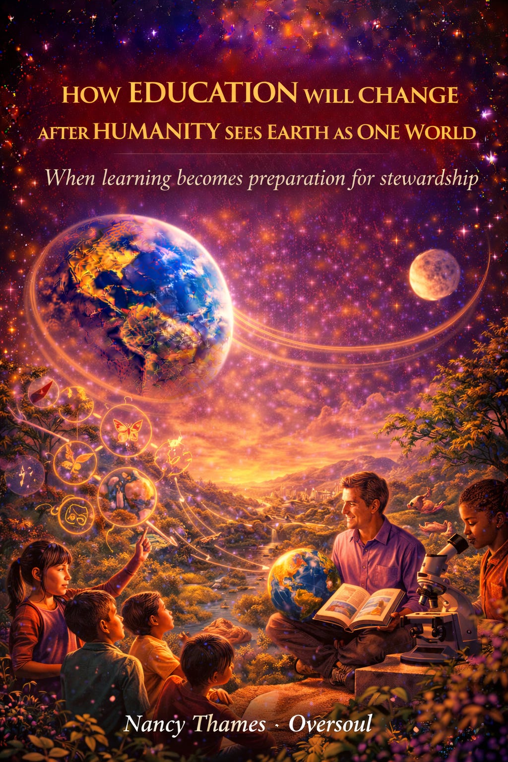 How Education Will Change After Humanity Sees Earth as One World
