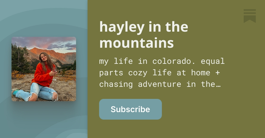 OH HEY, I'M BACK! - by Hayley Gaertner