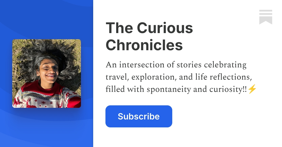 The Curious Chronicles | Anjali Krishnakumar | Substack