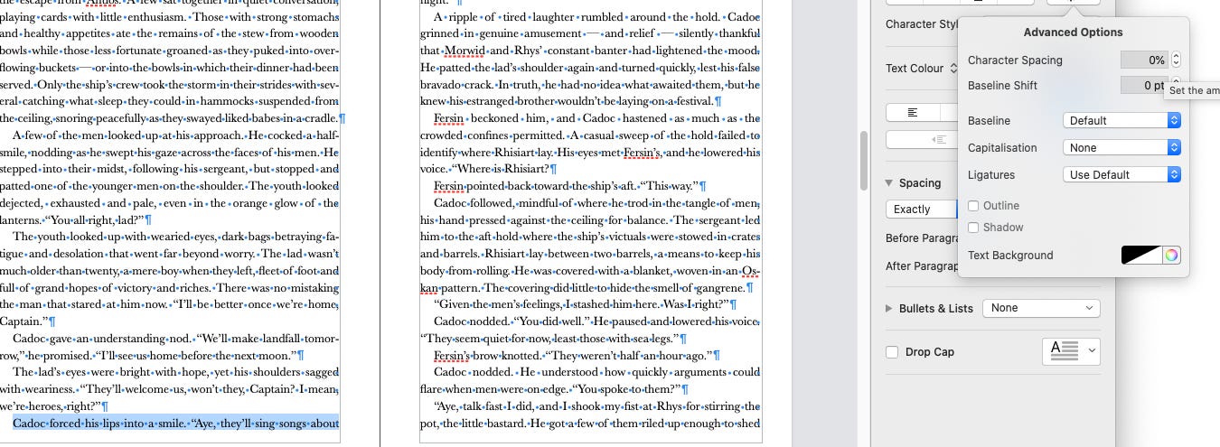 How to create a paperback with Apple Pages