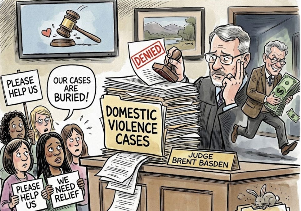 Judge Basden Overseeing Domestic Violence Calendar
