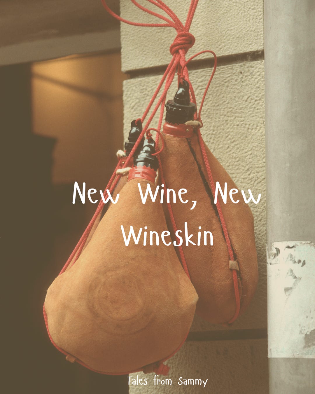 New Wine, New Wineskin - by Samantha Ofori