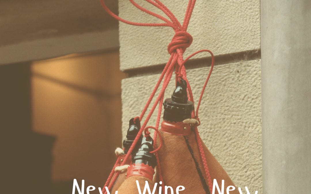 New Wine, New Wineskin - by Samantha Ofori