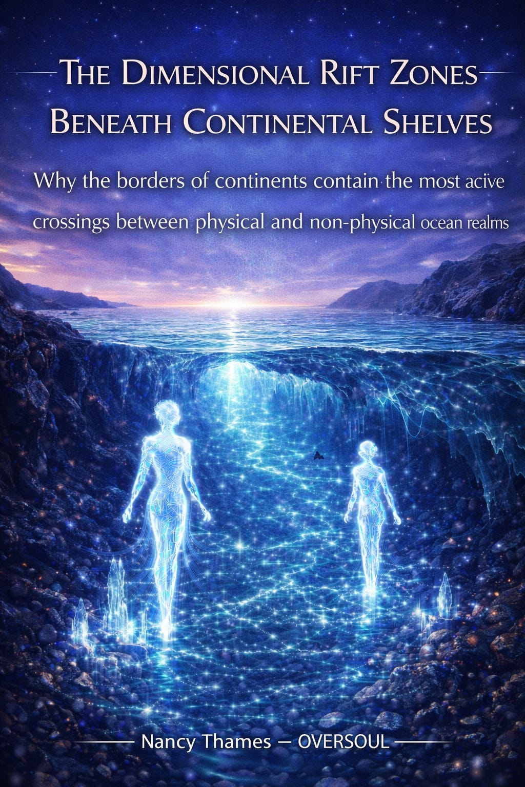 The Dimensional Rift Zones Beneath Continental Shelves