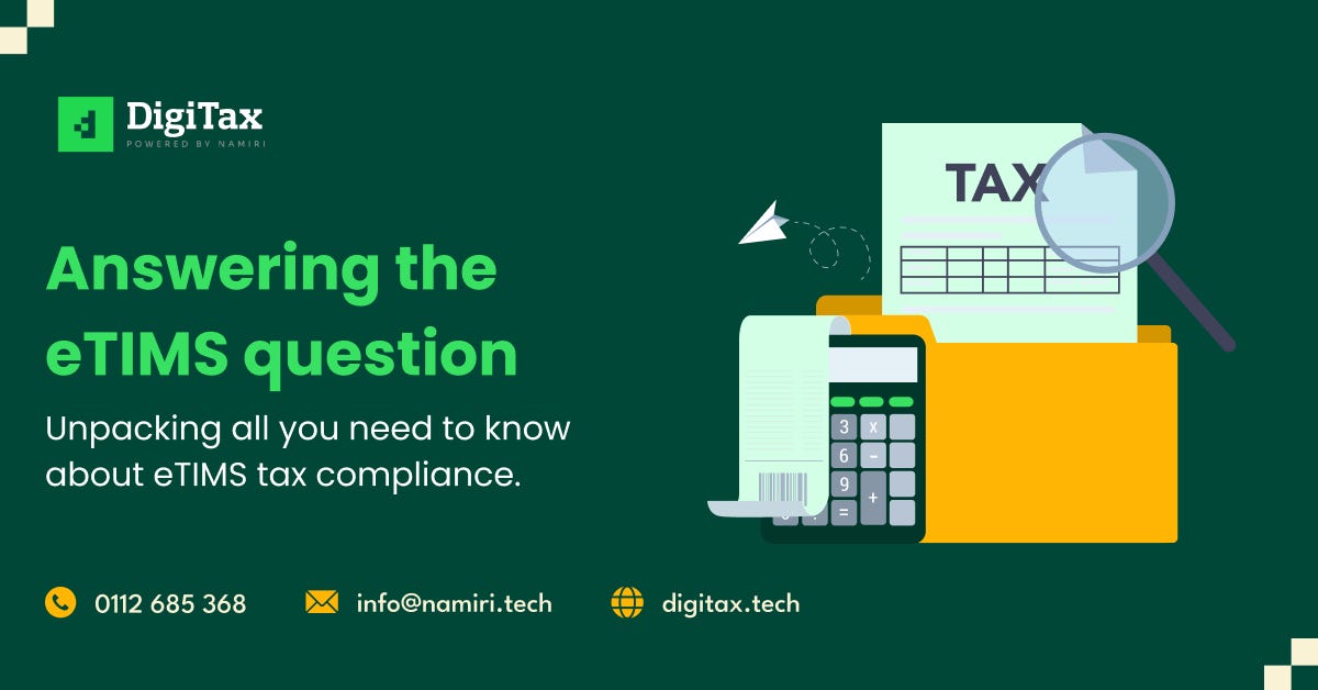 Answering the eTIMS question- Unpacking all you need to know about ...
