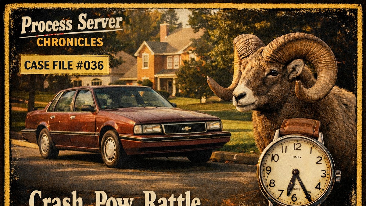 Case File #036 Crash! Pow! Rattle. - by Chris Lengquist