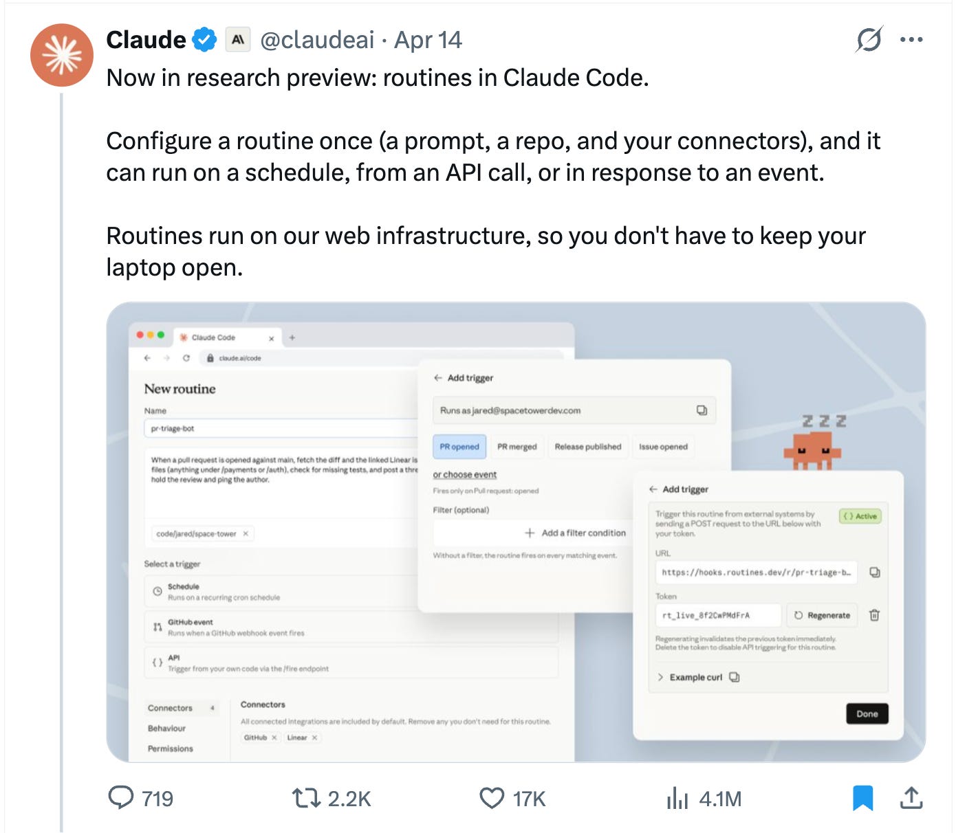Claude Code Part 7: I Built 2 Overnight Routines (One Prompt Each)