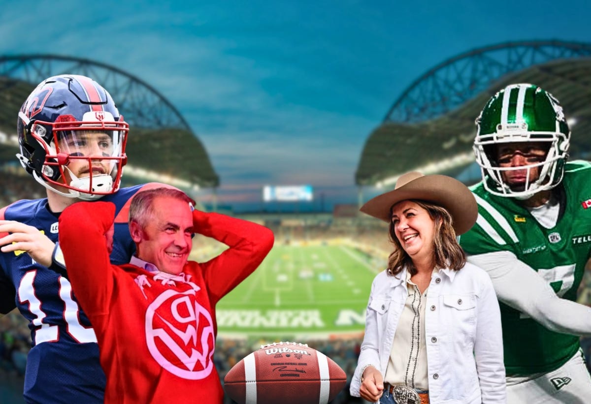 PM Carney, Premier Smith, and their gridiron politics